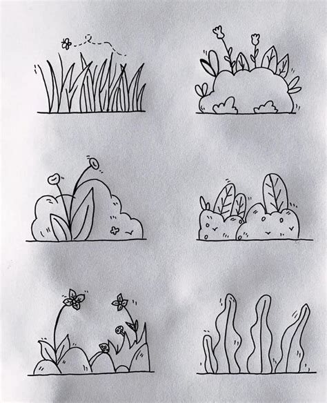 儿童花朵小草画法简笔画（漂亮15张）简笔画图片大全