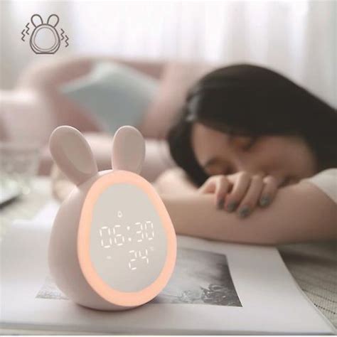 Reloj Despertador Electrónico Led Ceramarble Furni Reloj Despertador