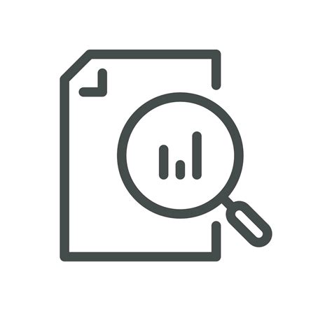 Data Analysis Related Icon Outline And Linear Vector 23915371 Vector