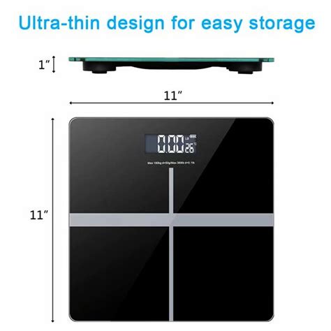 High Precision Digital Body Weight Bathroom Scale With Ultra Wide