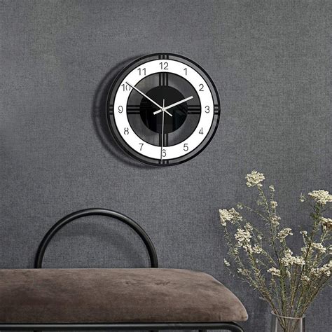 Vosarrea Jam Dinding Quartz Creative Design Simple Modern 30cm E163