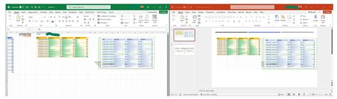 link excel table refresh from query to powerpoint but also updates if