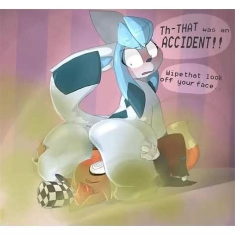 Glaceon Farts On Flareons Face