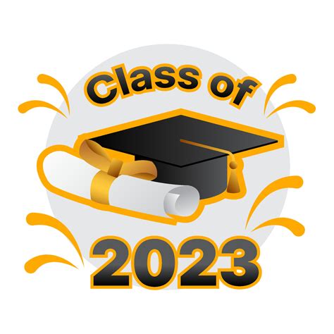 Graduation Ceremony Vector Illustration Class Of 2023 Can Be Used For