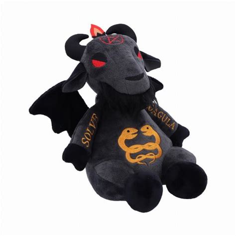 Fluffy Fiends Baphomet Cuddly Plush Toy 22cm Gothic Ts