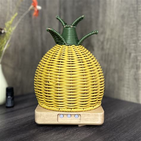 Wood Woven Hollow Rattan Essential Oil Diffusers Home Fragrance Scent