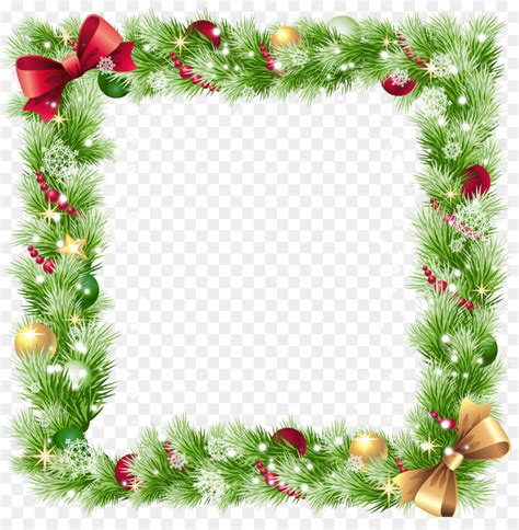 Christmas Clip Art Christmas Border Png Download 26002118 Free
