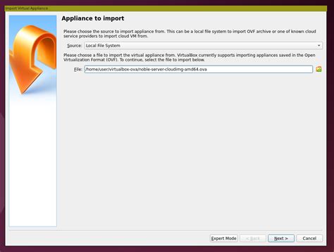 Run An Ova Using Virtualbox Ubuntu Public Images Documentation