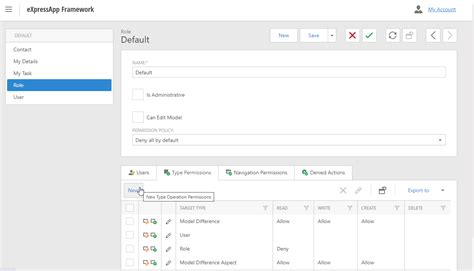 Xaf Release Of Security System Api For Ef Core Action Permissions