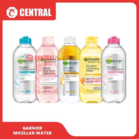 Jual GARNIER MICELLAR WATER SALICYLIC BIRU PINK KUNING 125ML