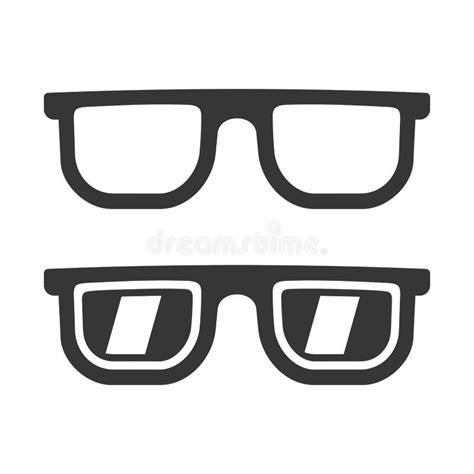 Glasses Icons Set Stock Vector Illustration Of Modern 91672124