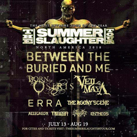 Summer Slaughter Tour Concerts Live Tour Dates 2024 2025 Tickets
