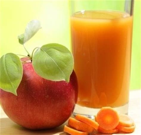 Suco de cenoura e maçã Receitas de Comidas