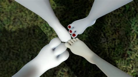 Minerva Pearl Sabrina Wii Fit Trainerfeet Touching By Picklenick95 On