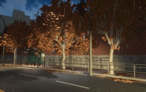 23 10 10 [스냅툰] 현대 도로 사계절 총 5종 3d 스냅툰웨어하우스 3d 2d 웹툰소재의 모든 것