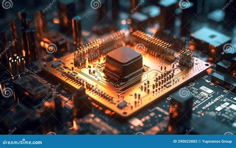 Computer Chip Circuit Board Semiconductor The Heart Of Technology