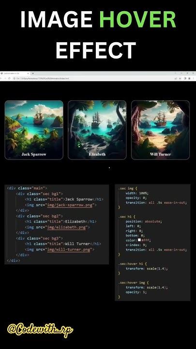 Image Hover Effect Trending Coding Viralshorts Image Post Code