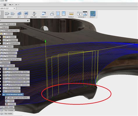 solved toolpath ignoring face autodesk community