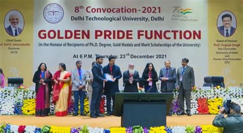Goldmedal Btech Dtu Du Gratitude Honour Humanity Convocation2021 Goldmedalist Dtu