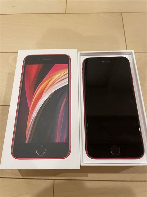 Iphone Se 第2世代 Se2 レッド 128 Gb Simフリー メルカリ