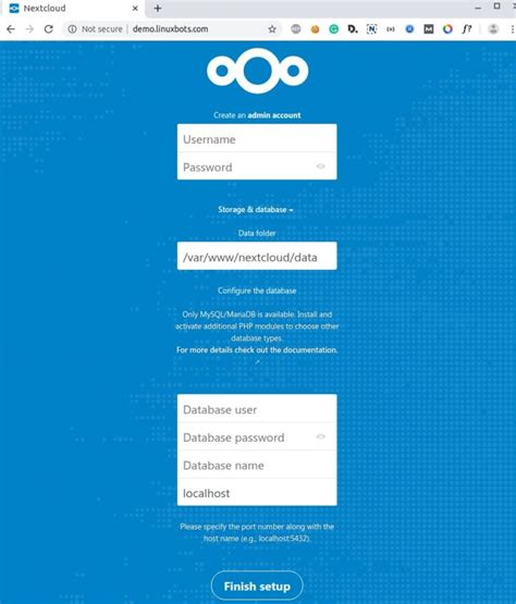 Install Nextcloud Server By Manual Method On Ubuntu 1604 1804 With Apache2 Mariadb And Php