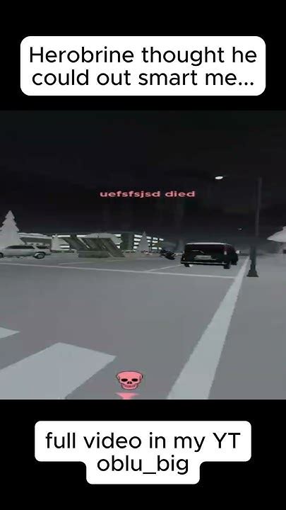 Herobrine Leave Me Tf Alone Bigdew0 Roblox Funny Evade Meme