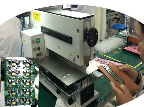 Motorized Led Mcpcb Aluminum V Cuttingpcb Cutting Machine For Pcb Assembly