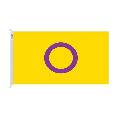 Buy A Pride Flag Knitted Polyester Intersex Pride Flag Evan Evans