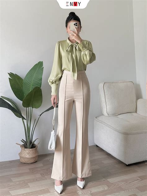 Sơ Mi Nơ Lụa Thời Trang Thiết Kế