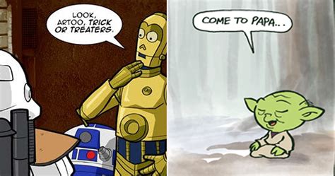 24 Hilarious Star Wars Original Trilogy Comics That Only True Fans Will