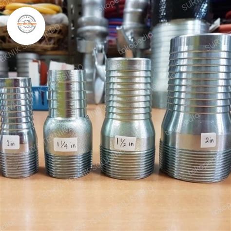 Jual King Nevel Sambungan Selang 2 Inch Selang Besi Drat Npt Pipa