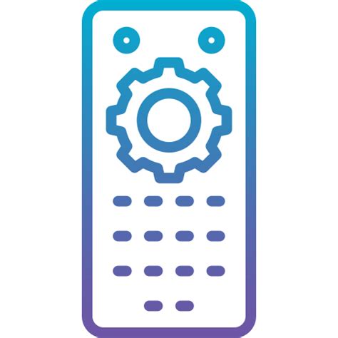 Remote Control Generic Gradient Icon