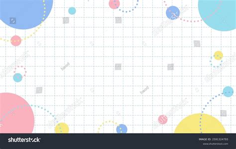Pop Frame Multiple Circles Grid Background Stock Vector Royalty Free 2591324793 Shutterstock