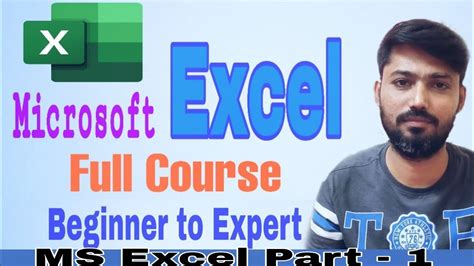 Excel Tutorial For Beginners Ms Excel In Hindi For Freshers