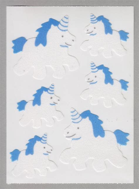 Sandylionoldmaxifuzzystickersunicornretrorarevintagescrapbook