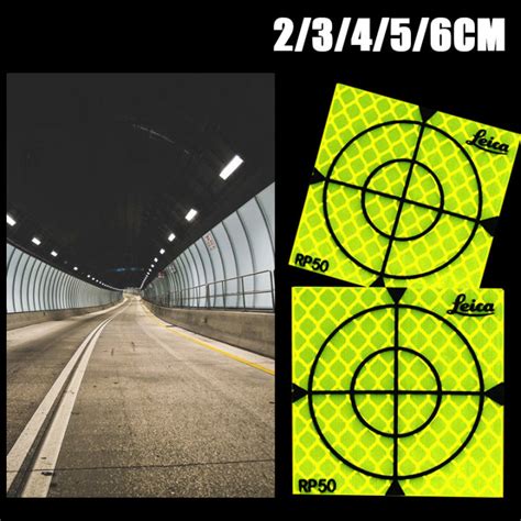 Pita Reflektif Reflektor Target Total Stasiun Reflektor Stiker