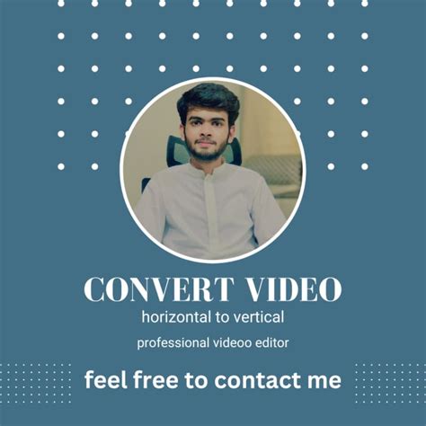 Convert And Edit Your Video Horizontal To Vertical For Tiktok Ig Reels