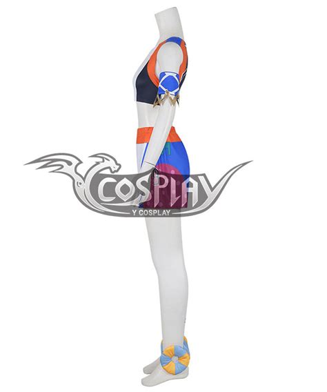 Pokemon Pok¨¦mon Sword And Shield Nessa Cosplay Costume Ycosplay