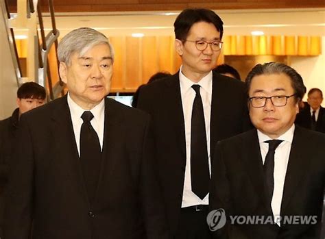 한진 조양호 회장 모친 별세 정·재계 조문 잇따라 종합