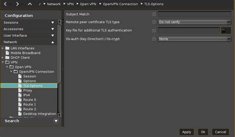 Tls Options For Igel Os Openvpn