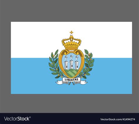 San Marino Flag National Europe Emblem Symbol Icon