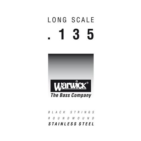 Warwick Black Label Single Bass String 135 At Gear4music