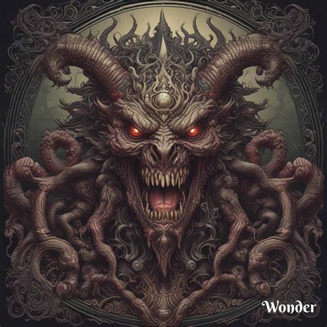 Detailed Demonic Monster #2 by ValkyrieEir on DeviantArt