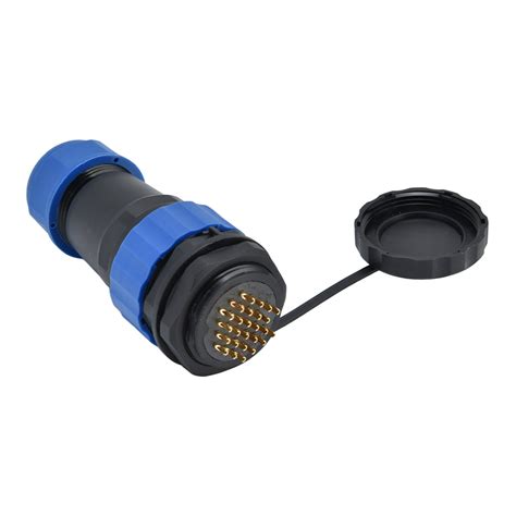Enchufe Industrial Conector Impermeable Tuerca Trasera Conector De