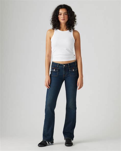 Superlow Bootcut Jeans Blauw Levis® Nl