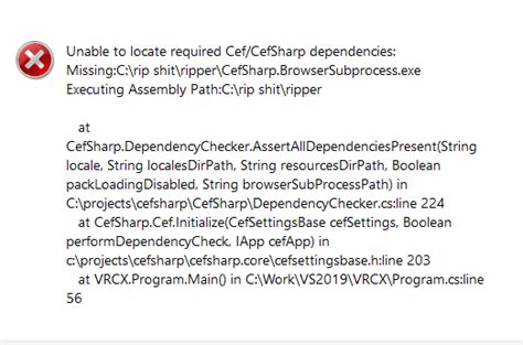 Cant Open The Aplication · Issue 76 · Vrcx Teamvrcx · Github