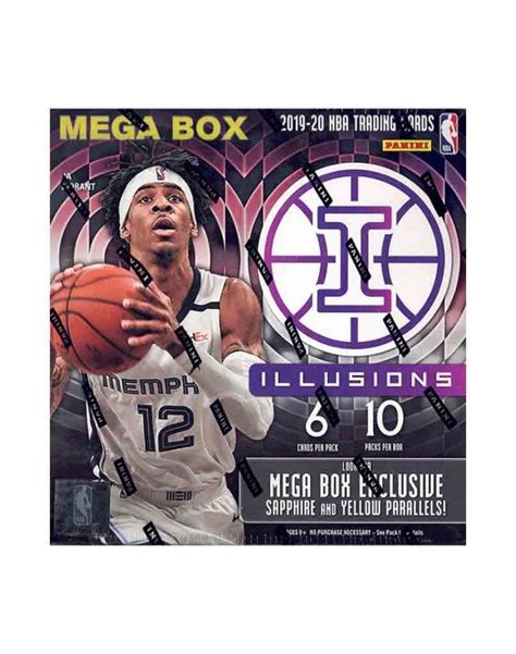 2019 20 Panini NBA Basketball Illusions Mega Box Diggaz Trading Cards