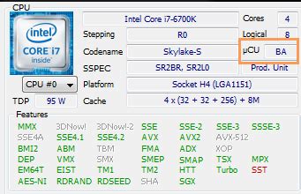 How To Update Intel Microcode On Windows X Bootup For Skylake Kabylake And Others