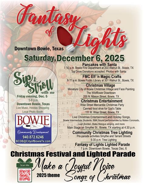 Fantasy Of Lights Bowie Tx Chamber Of Commerce