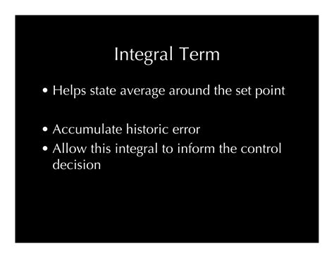 Proportional Derivative Integral Pid Control Pdf Technology And Computing